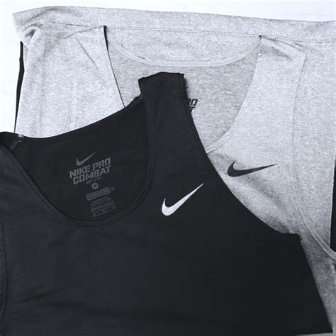 Nike Pro Combat Compression Singlet Mens Fashion Activewear On Carousell