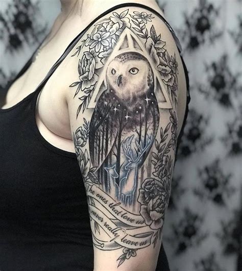Hedwig Harry Potter Tattoo