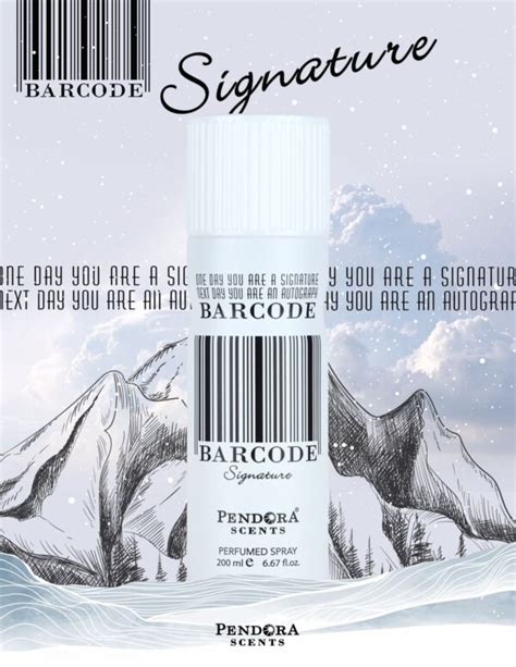 Deodorant Spray Paris Corner Barcode Signature Men 200 Ml Arabian