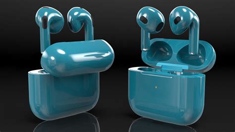 Earbuds With Case 3d Model 39 3ds Blend C4d Fbx Max Ma Lxo Obj Free3d