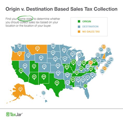 Us Sales Tax Rate Map The Fba Sales Tax Guide