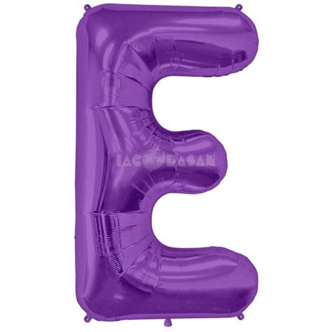 Litera «e Violet — Decorbal Md Baloane Latex Chisinau Baloane Folie Metalizata