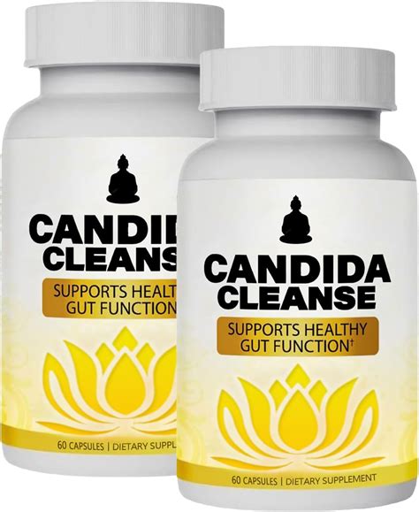 Pure Peak Candida Cleanse Soporte Intestinal Y De Colon