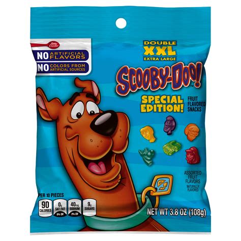 Betty Crocker Scoobydoo Fruit Flavored Snacks 10ct Hy