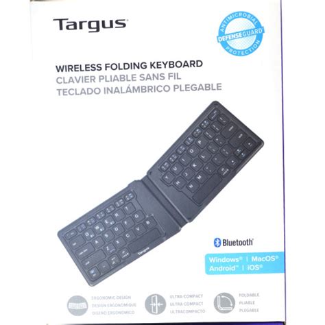 Targus Wireless Folding Keyboard With Bluetooth Model AKF US On OnBuy