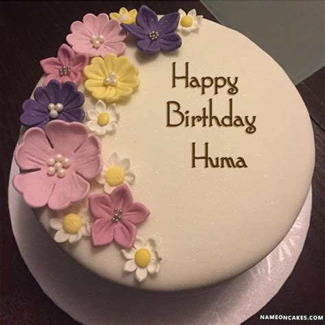 Happy Birthday Huma Cake Images