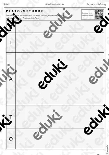 Plato Methode Vorlage Ethik Unterrichtsmaterial Im Fach Ethik And Werte Und Normen