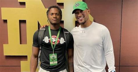 Notre Dame 2025 Db Target Trey Mcnutt Likes Marcus Freeman