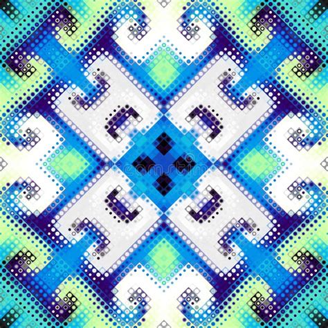 Geometric Abstract Pattern Stock Vector Illustration Of Dots Seamless 111314191