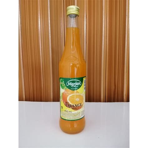 Jual Marjan Squash Rasa Orange Jeruk 450 Ml Shopee Indonesia