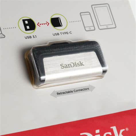 Sandisk Ultra Dual Drive Usb Type C 31 Gen 1 64gb Sdddc2 Black