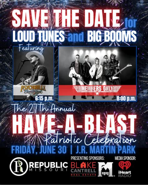 Thousands Expected At Republics Have A Blast Patriotic Celebration On