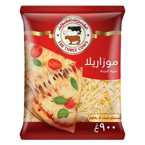 The Three Cows Mozzarella Cheese Shredded 900g Price In Saudi Arabia