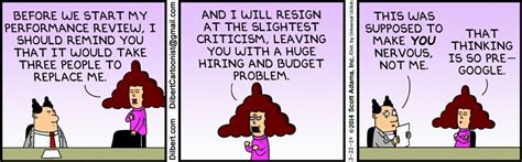 Performance Review Dilbert