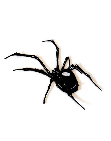 Spider Patch Back Patch Large Iron On Patch Goth Patch Motorcycle