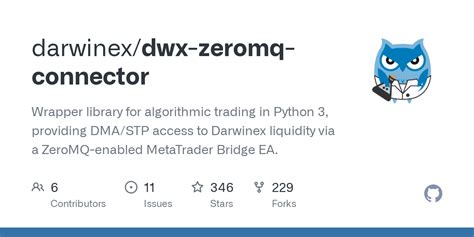 github darwinex dwx zeromq connector wrapper library for algorithmic