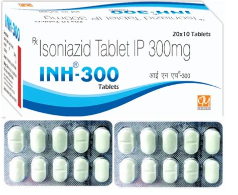 Isoniazid Tablets Ip 300mg Inh 300 At ₹ 135strip Isoniazid In New