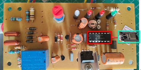 how to replace pic16f676 with arduino esp32 3rd party boards