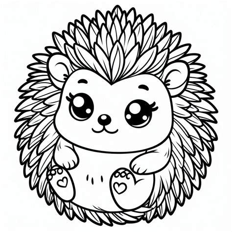 74 Coloriage Herisson à Imprimer Ou Colorier En Ligne
