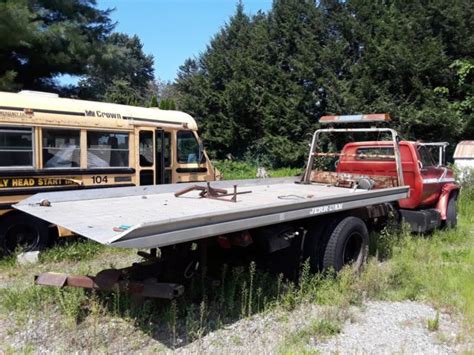 Gmc Flat Bed Tow Truck For Sale