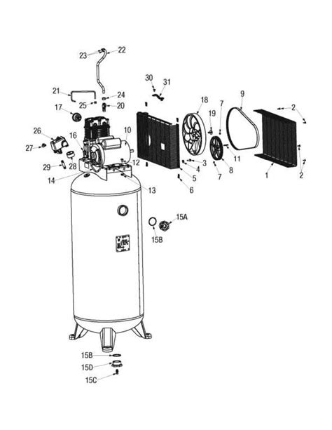Mastercraft Air Compressor Parts Diagram Overview