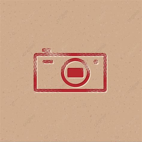 halftone icon camera smart objective stealthy vector smart objective