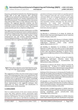 Review Three Phase Induction Motor Stator Fault Classifiers PDF