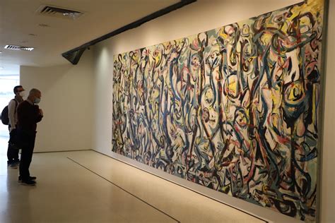 Famous Jackson Pollock Mural Is Now On View At The 44 Off