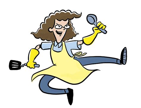Lunch Lady Cartoon