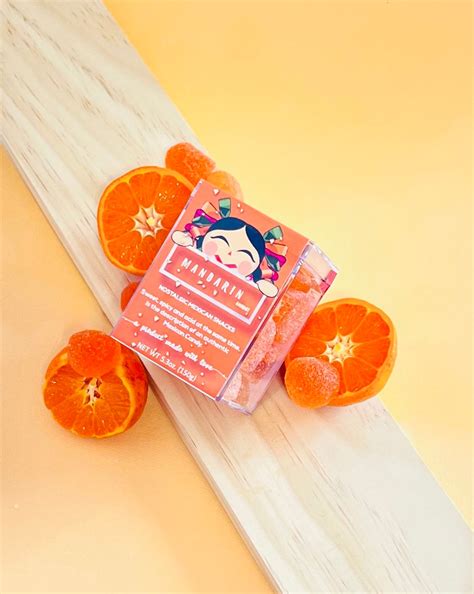 Clementine Gummy Gourmet Candy Tangerine Candy Mexican Candy Fiesta Decorations Party