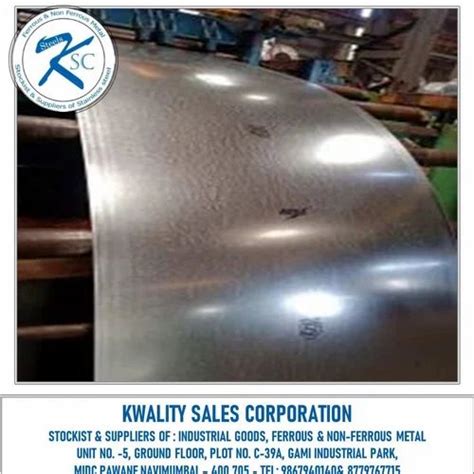 Jsw Gi Sheet Thickness 1 Mm Is 277 At ₹ 61 Kg In Navi Mumbai Id 2853189877730