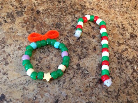 Christmas Crafts With Pony Beads Christmas Day
