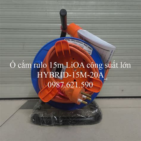 Ổ Cắm Rulo Lioa 15m Hybrid 15m 20a Công Suất Lớn