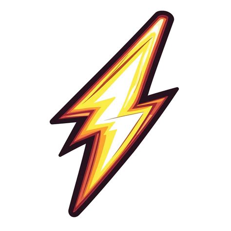 Lightning Bolt Icon Cartoon Illustration 54333914 Vector Art At Vecteezy