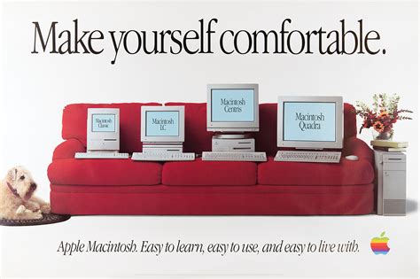 Apple Computer Vintage Macintosh Poster Rr Auction