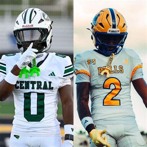 Game Time Announced Miami Central V Miami Northwestern Football Hotbed