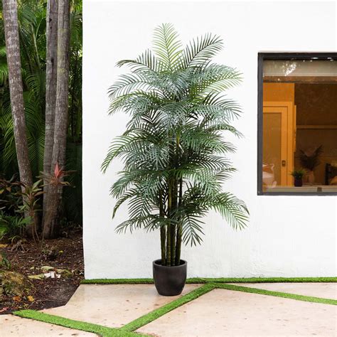 Outdoor Artificial Palm Trees Nearly Natural