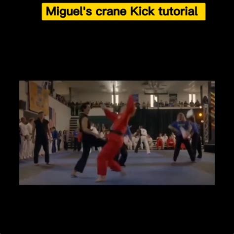 Miguels Crane Kick Tutorial Jumping Front Kick Tutorial Youtube