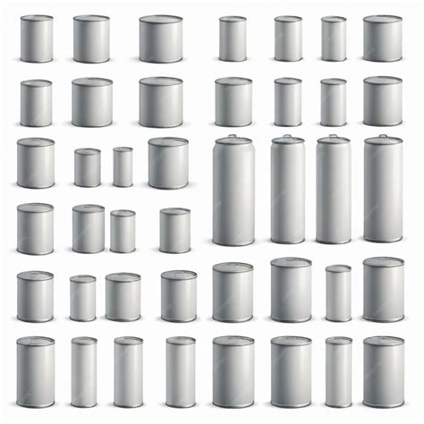 Capacity Vector Set White Background Isolated A High Qual Premium Ai Generated Vector