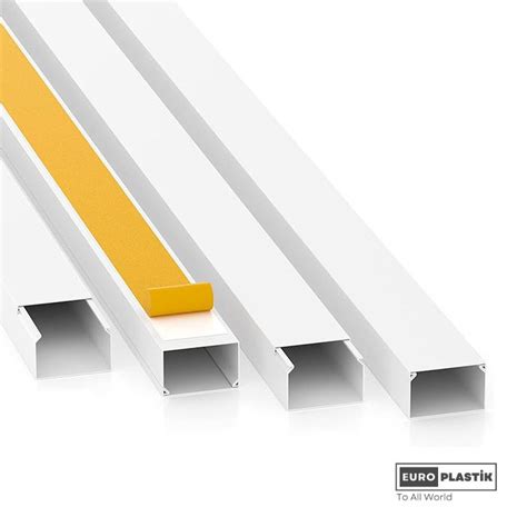 25 X 25 Pvc Cable Trunking Adhesive Euro Plastik