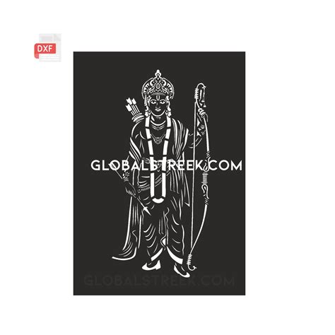 Shri Ram Jali Vector Design