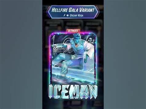 Marvel Snap Iceman Hellfire Gala Variant Ultimate Youtube