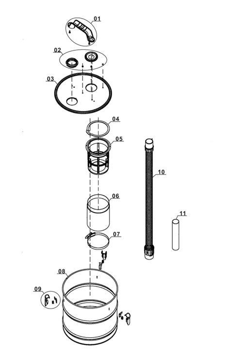 Ash Fine Filter 18 L Ash Fine Filter