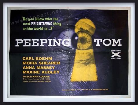 Peeping Tom 1960 Picture House Posters