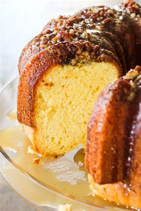 Classic Butter Rum Cake A Pretty Life In The Suburbs