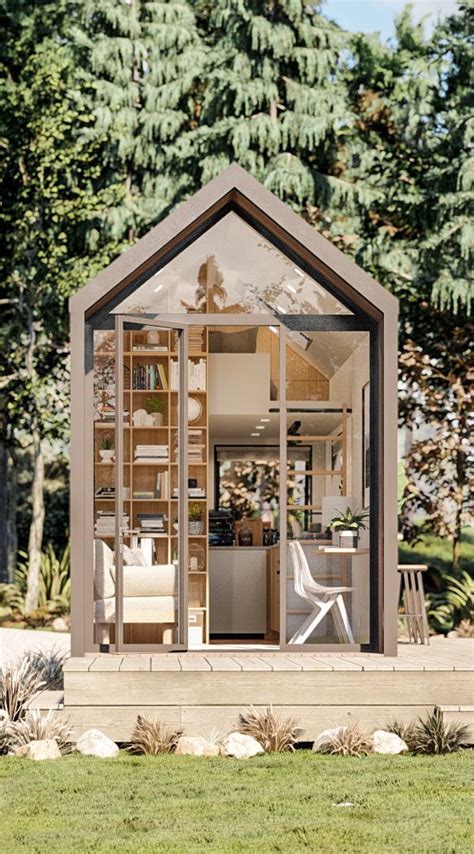 Tiny Haus Tiny House Exterior So Much Style In Such A Small Space Haus Architektur