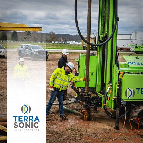 Sonic Drilling For Precise Well Construction Terra Sonic