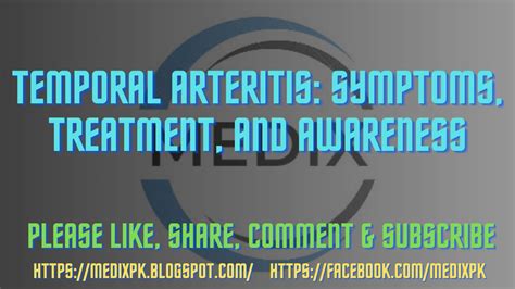 Temporal Arteritis Symptoms Treatment And Awareness