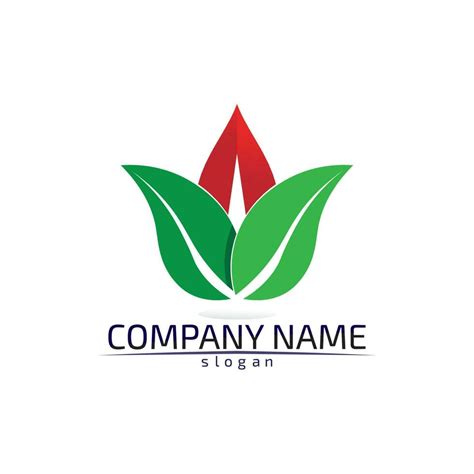 Tree Leaf Vector Design Eco Friendly Concept Logo 24718654 Vector Art