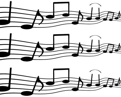 Musical Notes Band Birthday ~ Edible 2d Fondant Birthday Cake Side